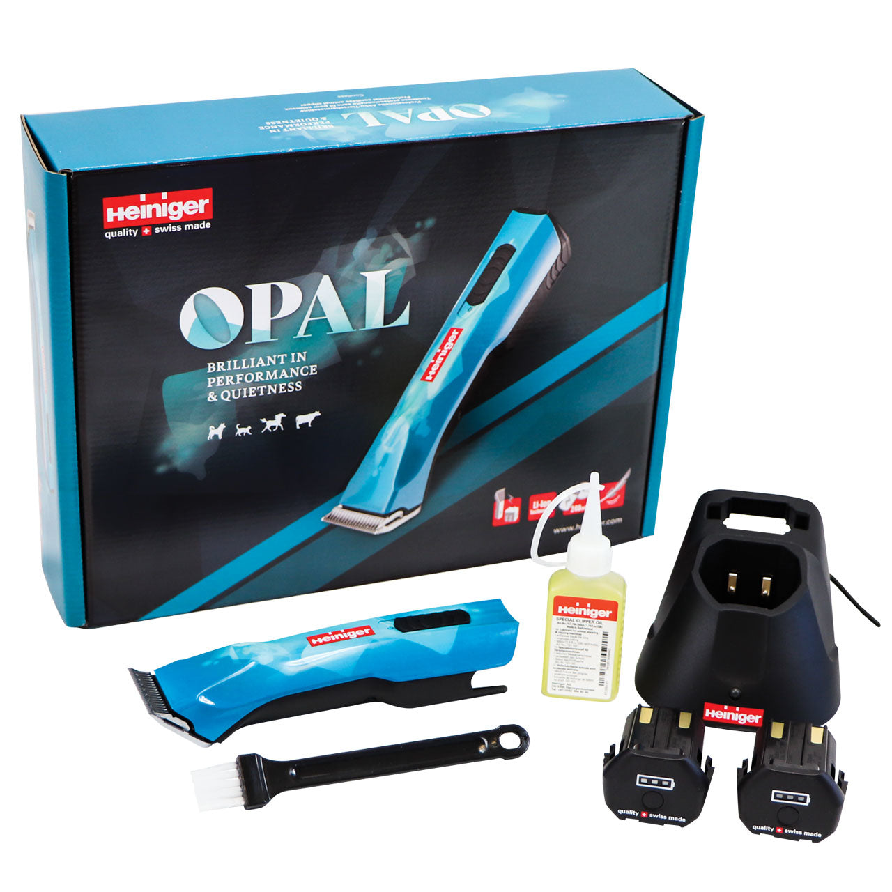 Heiniger Opal Cordless 2-Speed Clipper | Heritage Animal Health