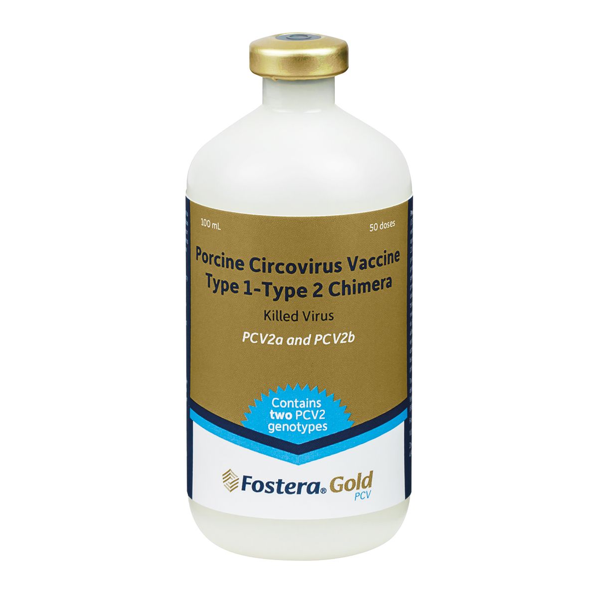 Fostera Gold PCV 100ml : 50ds | Heritage Animal Health