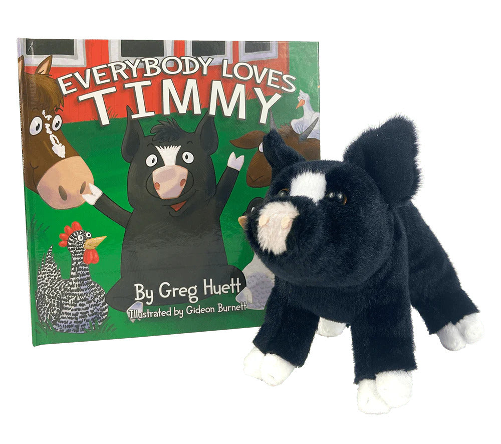 Book Everybody Loves Timmy & Plush Toy Timmy Pig Combo: BCT57 & BCT61 ...