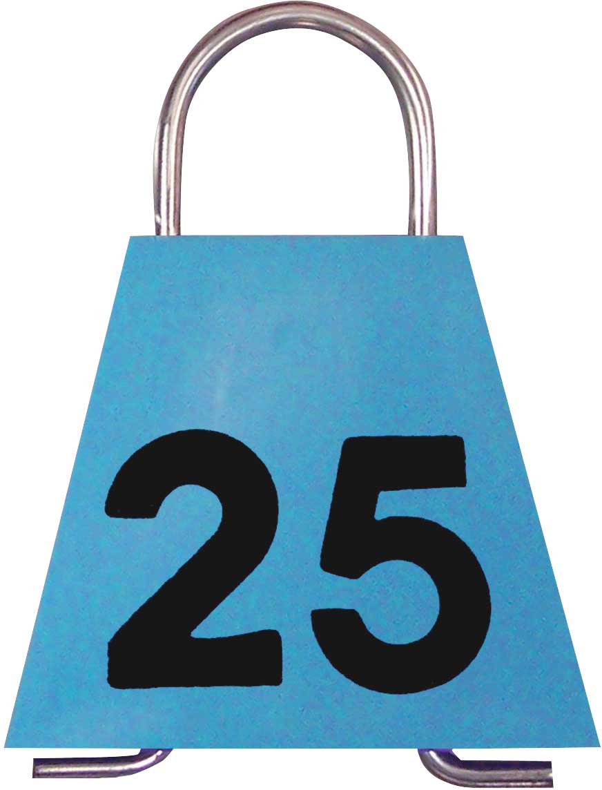 Bock's Dewlap Boc-Loc Brisket Cattle Tag Numbered (1-3 Digits) : Blue ...