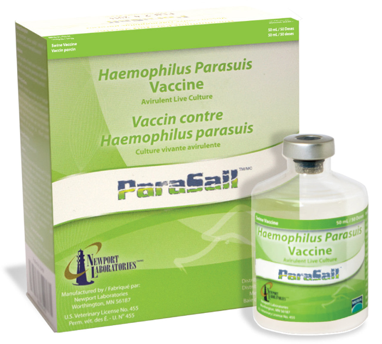 Parasail Haemophilus Parasuis Vaccine : 50ds | Heritage Animal Health