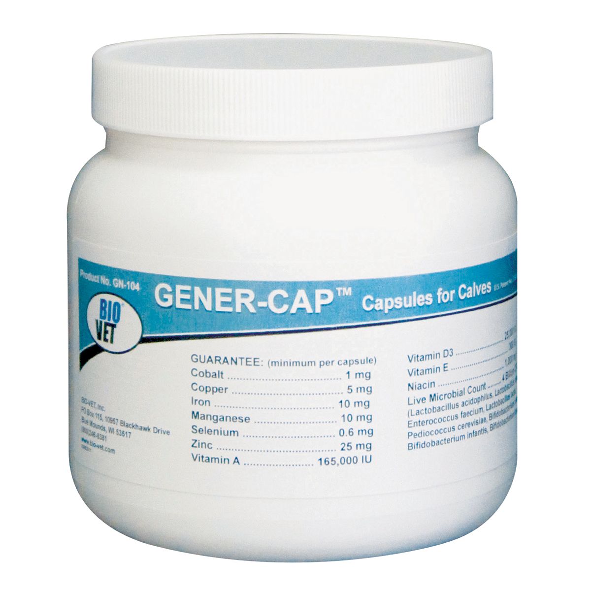 Gener-Cap Calf Capsules : 50ct | Heritage Animal Health