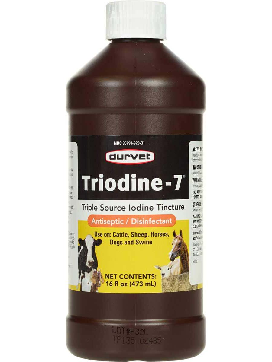 Durvet Triodine-7 : 16oz | Heritage Animal Health