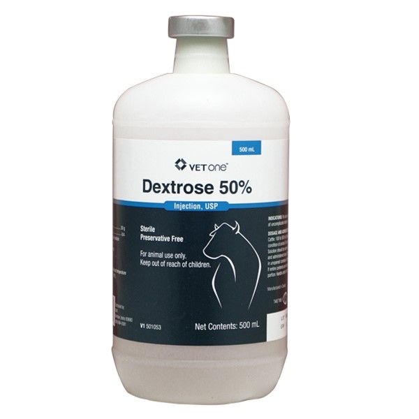 VetOne Dextrose 50% Solution : 500ml | Heritage Animal Health
