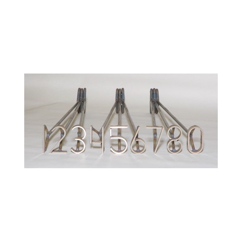Livestock LH Fire Branding Iron Number Set 09 | Heritage Animal Health