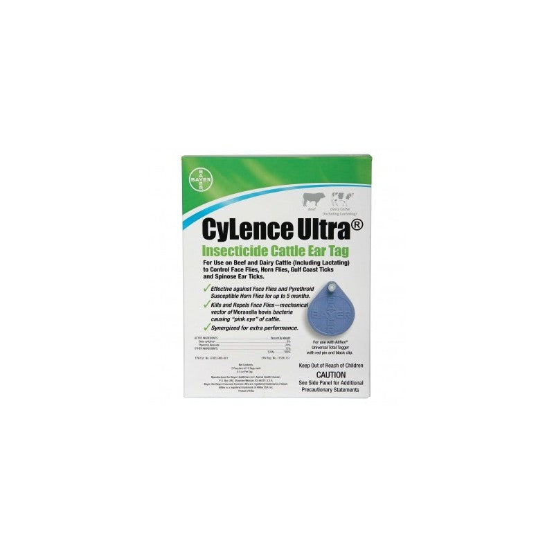 Cylence Ultra Insecticide Tags : 20ct | Heritage Animal Health