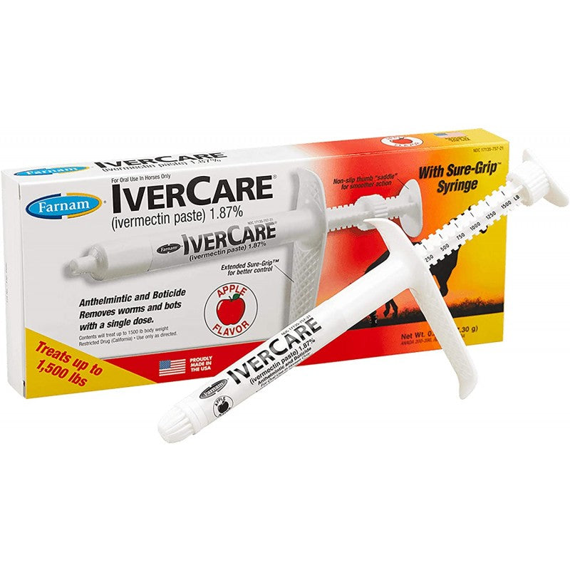 Ivercare Horse Wormer 1.87% : 0.26oz | Heritage Animal Health