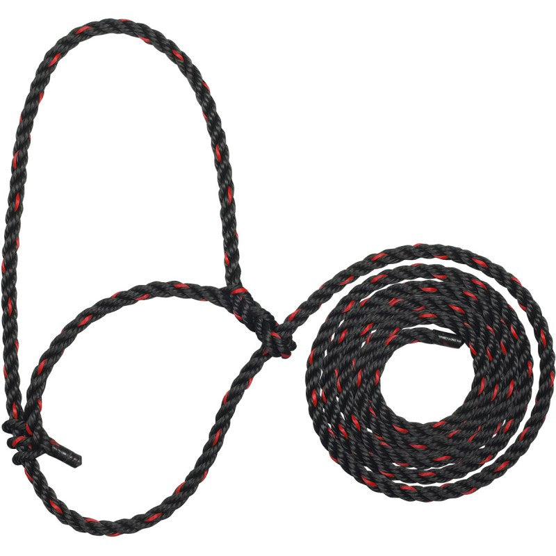 Rope Cattle Halters : Black with Red Flecks | Heritage Animal Health
