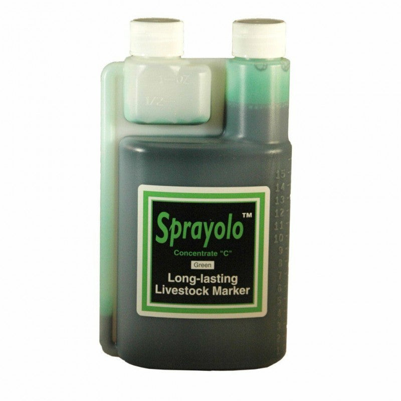Sprayolo Marker Concentrate Green : 16oz | Heritage Animal Health