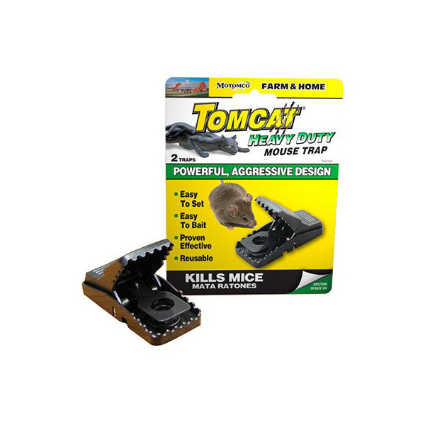 Tomcat Heavy Duty Mouse Trap : 2ct | Heritage Animal Health
