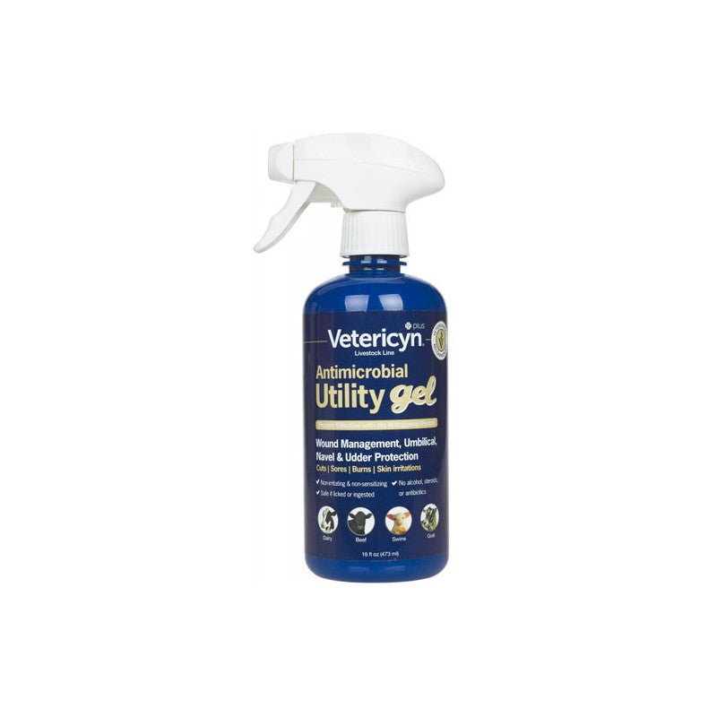 Vetericyn Plus Utility Gel : 16oz | Heritage Animal Health
