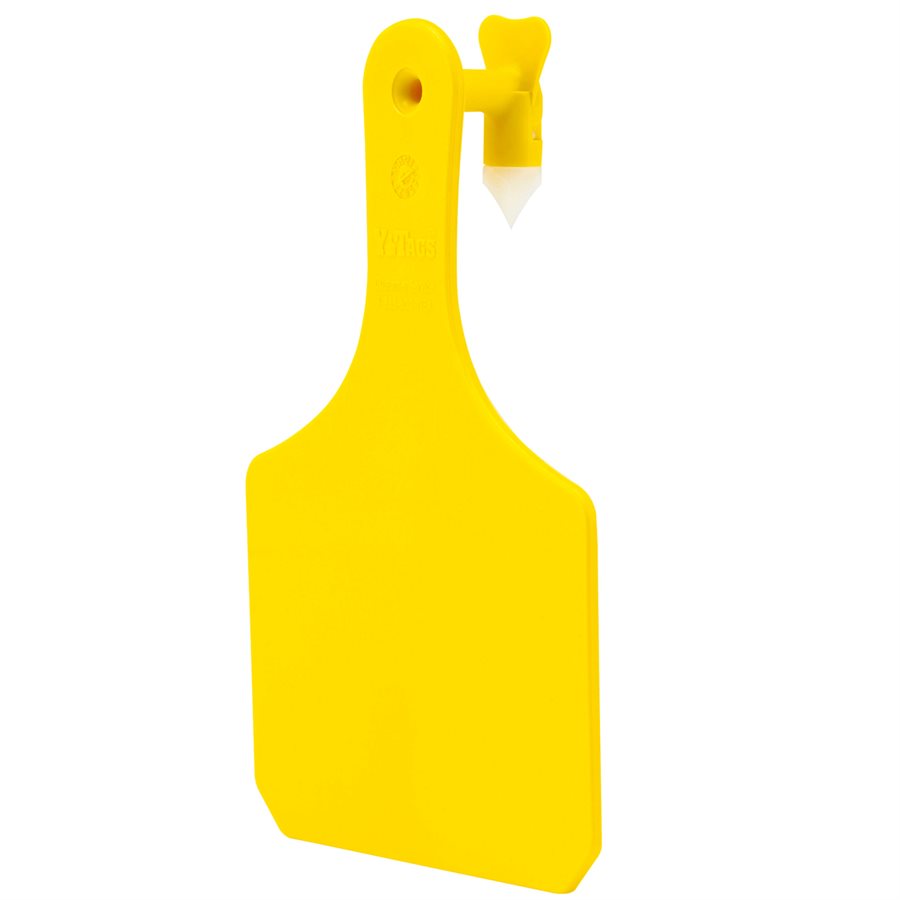 Y-Tex Yellow Y-Tag (One Piece) Cow Blank: Pack of 25 | Heritage Animal ...