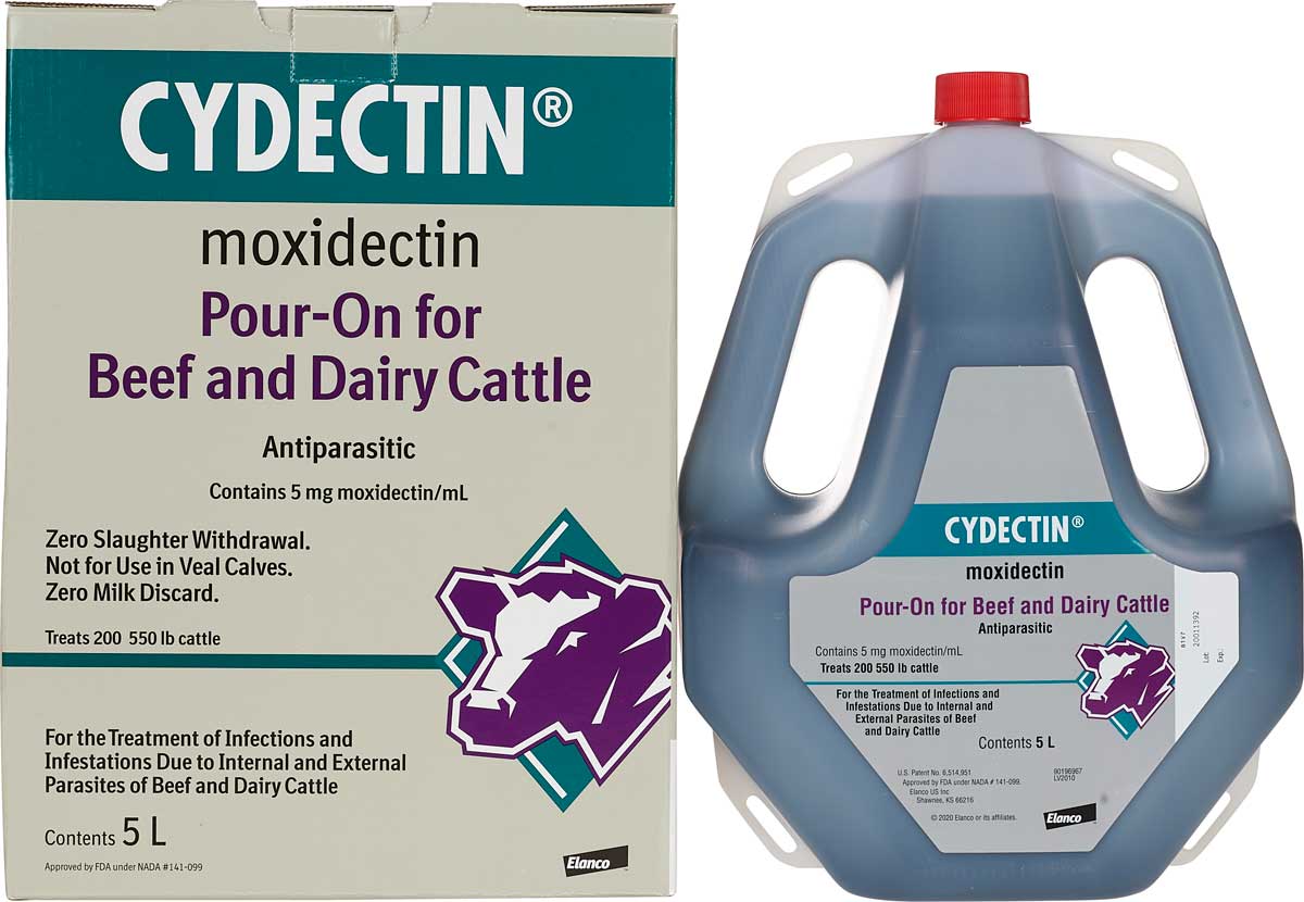 Cydectin Pour-On : 5lt | Heritage Animal Health