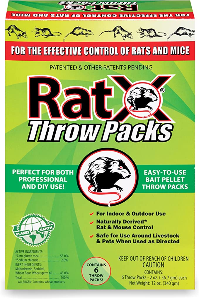 RatX Throw Packs : 6ct | Heritage Animal Health